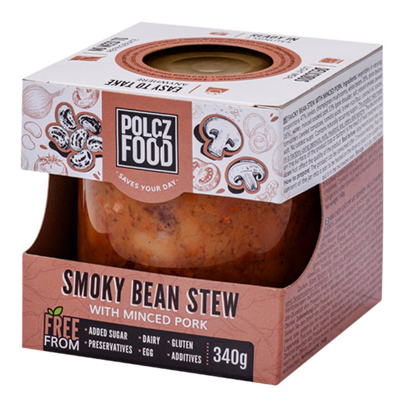 Polcz Food Tocana de Fasole cu Ceafa Afumata 340g – Vinimediat